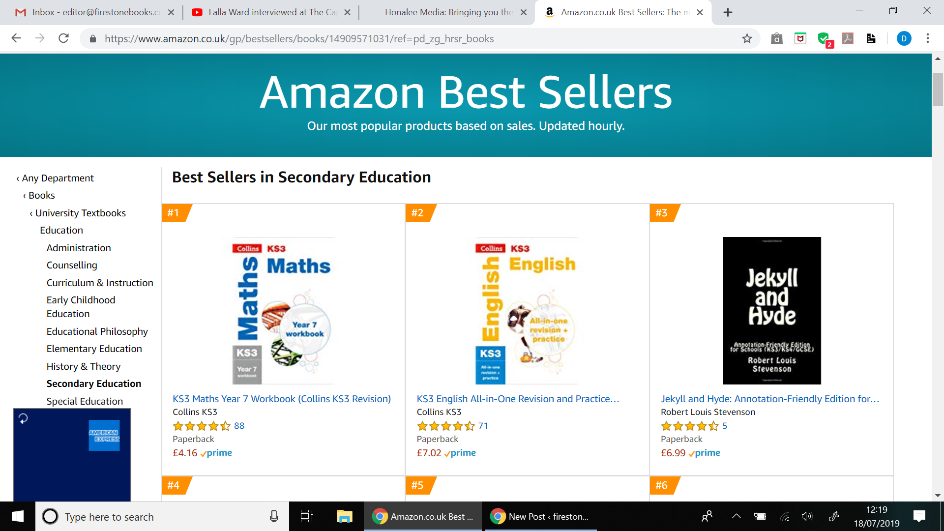 Top 3 | Firestone Books